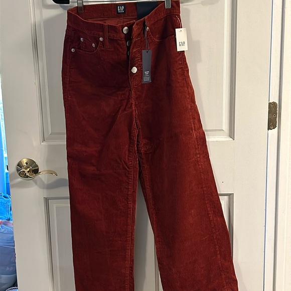GAP | Pants & Jumpsuits | Gap Corduroy Wide Leg Ankle Pants Never Worn ...